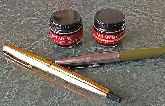 Sheaffer Brown in a Tiny Bottle (Vintage 80's) - Ink Reviews - The ...