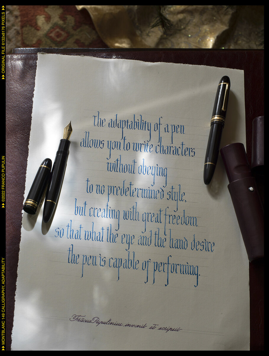 Montblanc 149 Calligraphy, Adaptability copy.jpg - FPN Image Albums ...