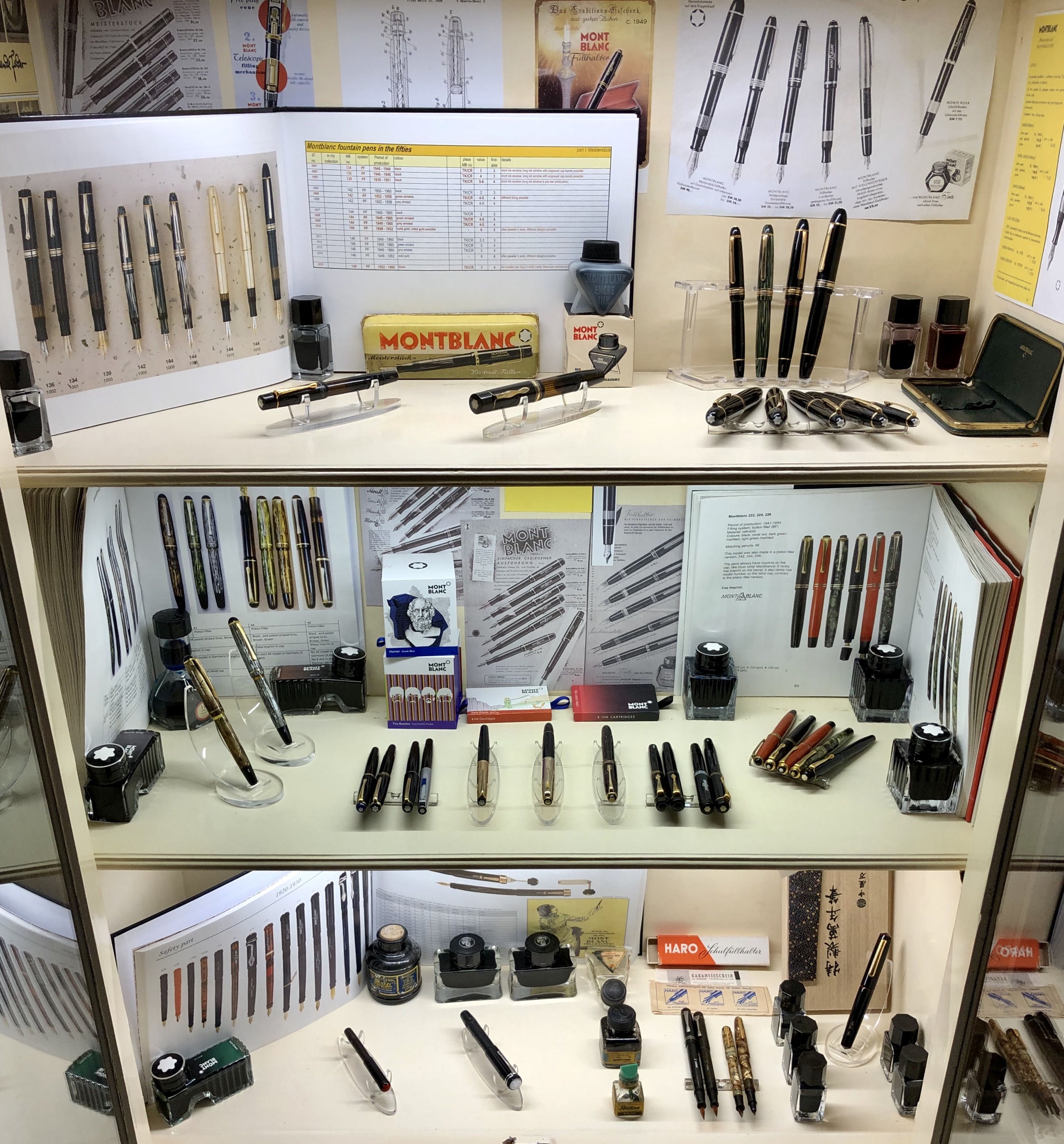 My Vintage Mb Collection - Montblanc - The Fountain Pen Network