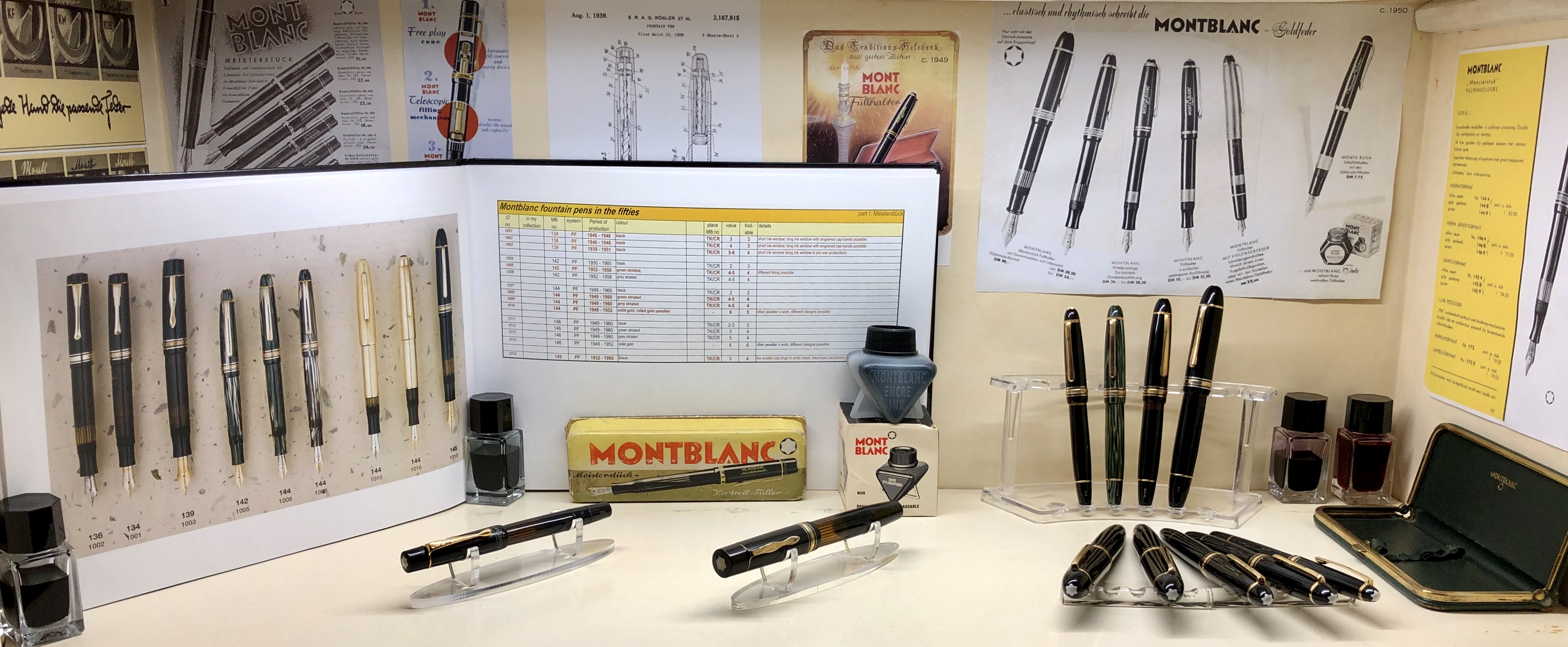 My Vintage Mb Collection - Montblanc - The Fountain Pen Network