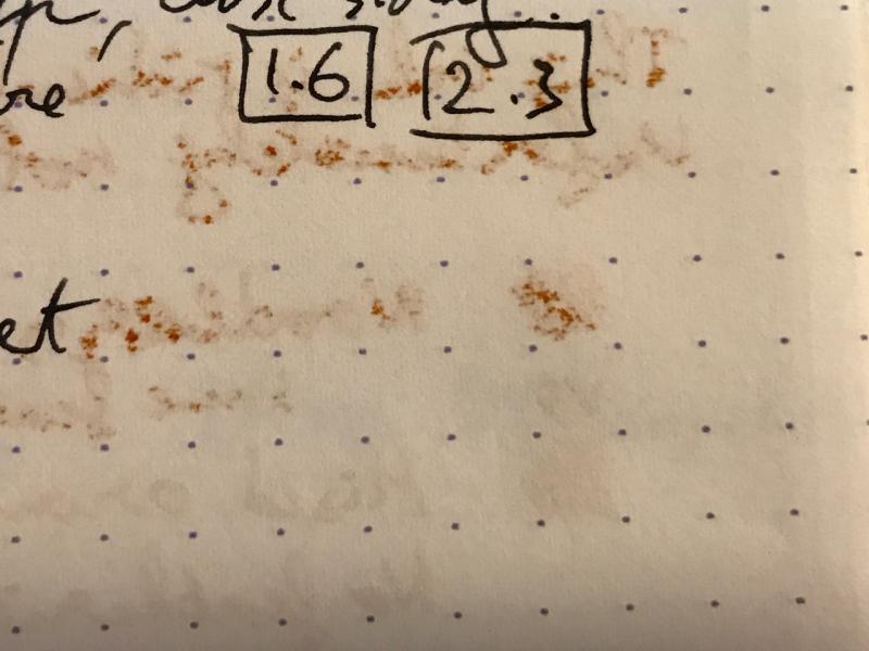 Custom Orange Vs Noodler's Apache Sunset - Inky Recipes - The Fountain ...