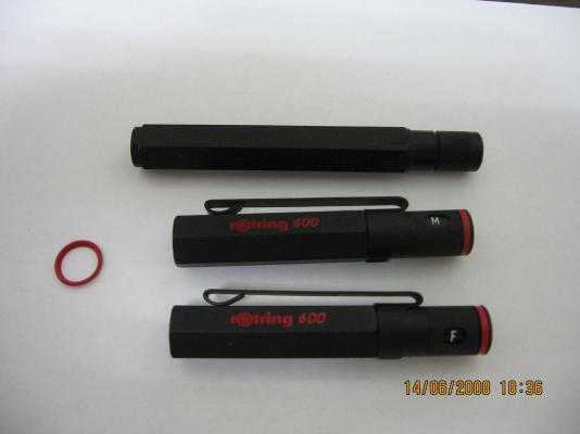 FS Rotring 600 barrel and 2 caps - Historical Sales Forums - The ...