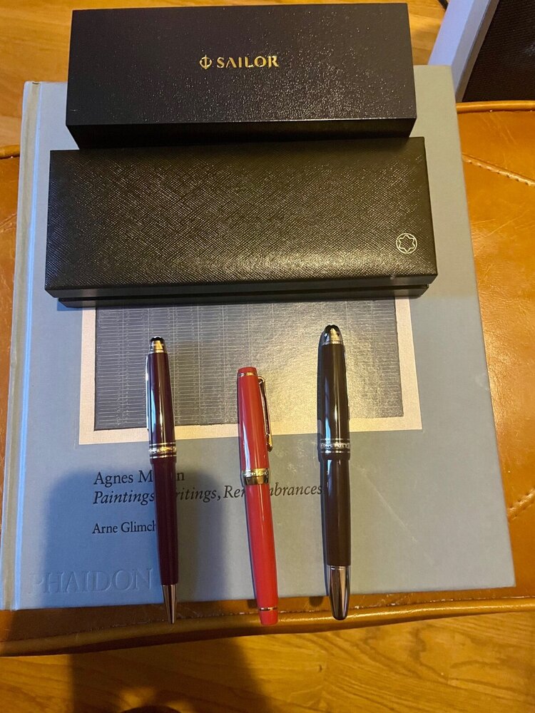 Just received my first ever fountain pens for Christmas, Greetings from ...