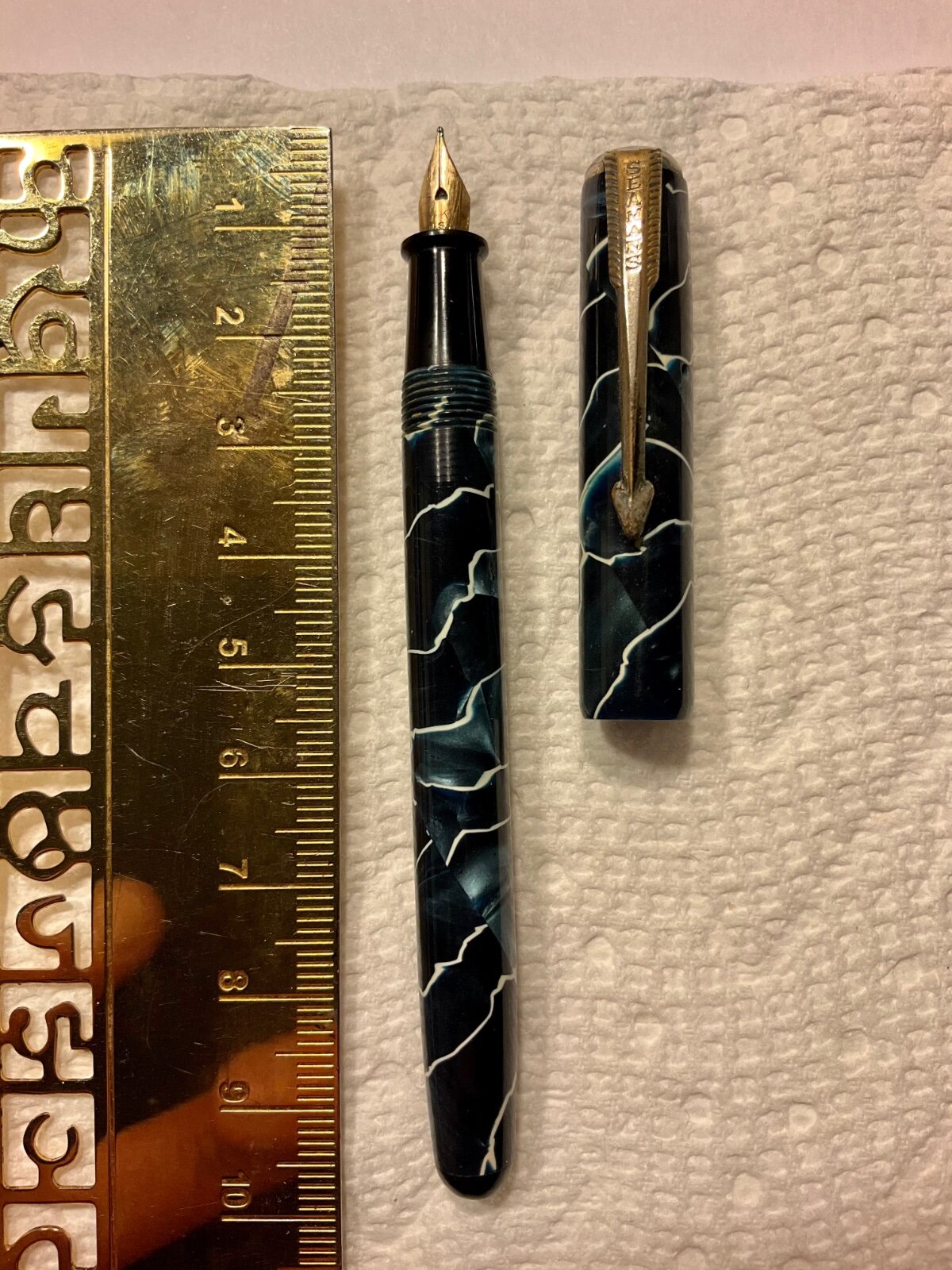 Seaman’s eye dropper gold nib fountain pen - Fountain & Dip Pens ...