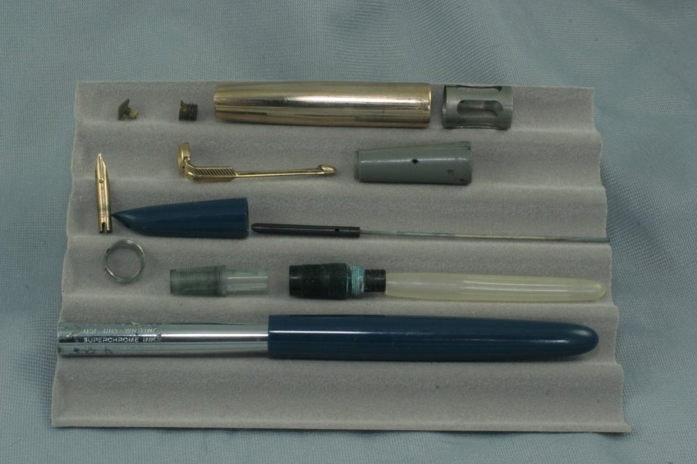 Parker 51 Aerometric Exploded View And Cap De-Ding - Repair Q&A - The ...