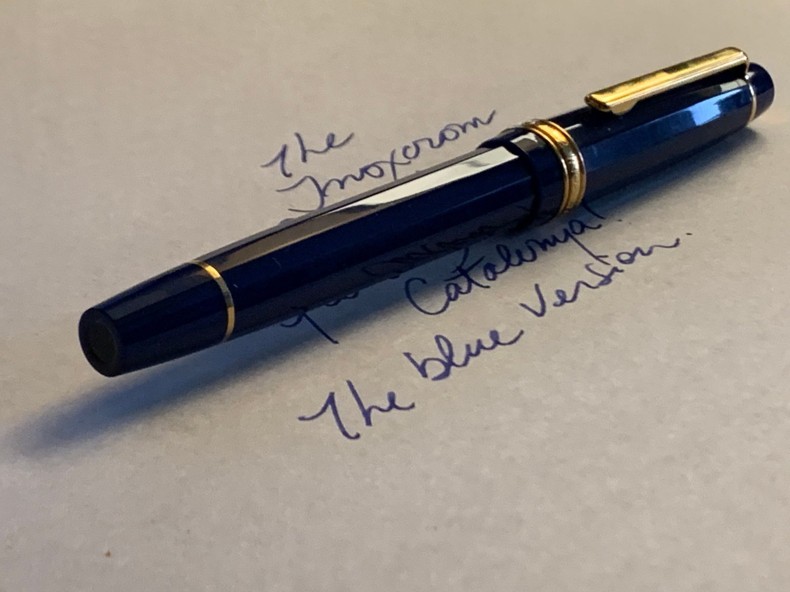 Blue Pen Club- Show Me Your Blue Pens! - Page 16 - Fountain & Dip Pens ...