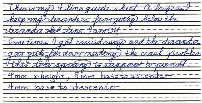 Handwriting Spacing - Page 2 - Handwriting & Handwriting Improvement ...