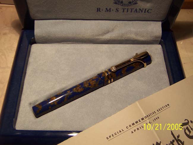 Visconti Titanic - Fountain Pen Reviews - The Fountain Pen Network