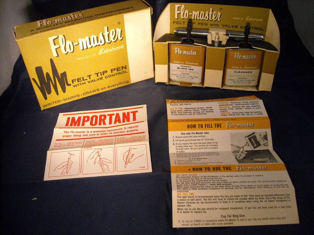 Esterbrook Flo-master Set - Esterbrook - The Fountain Pen Network